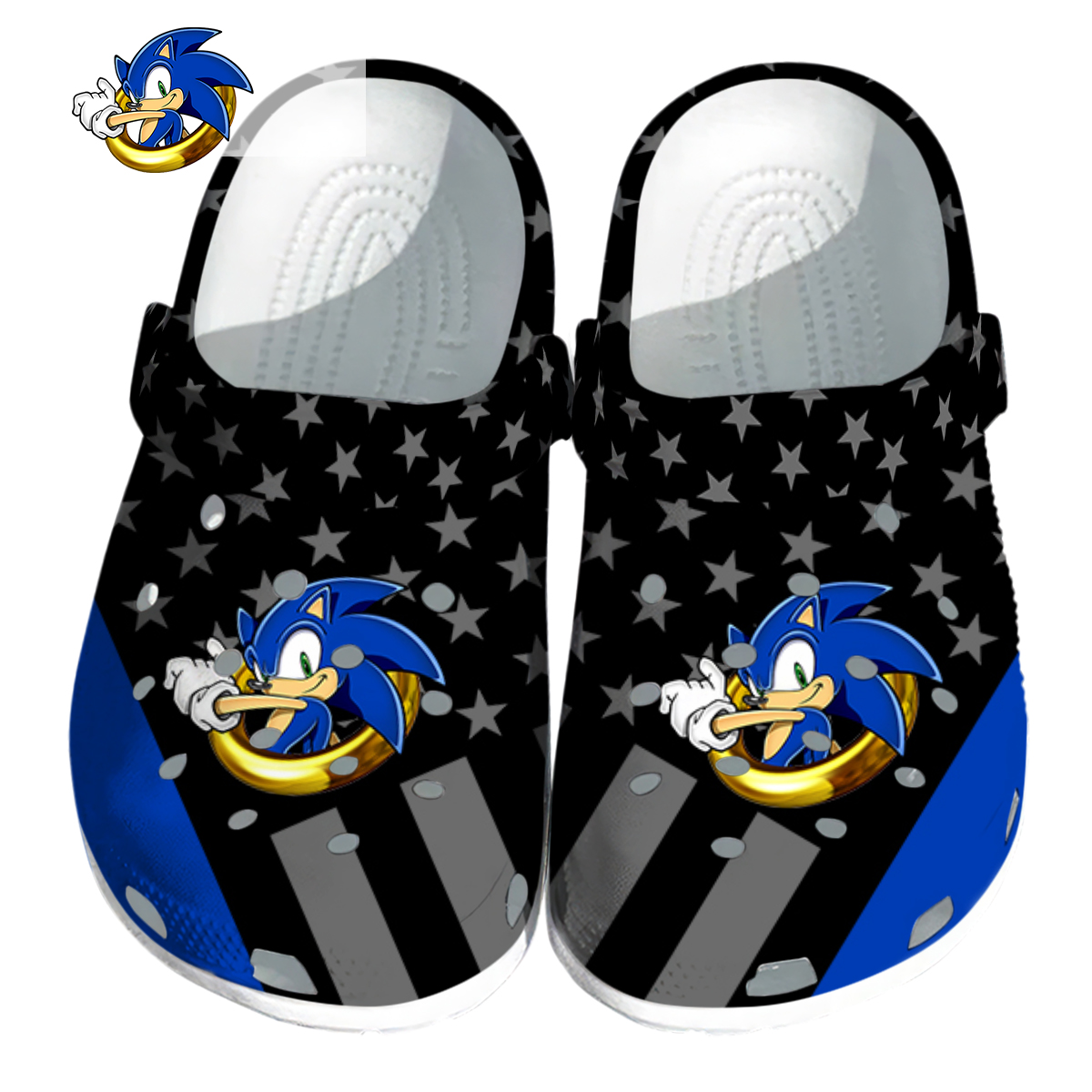 Sonic The Hedgehog Crocs - VivaCrocs