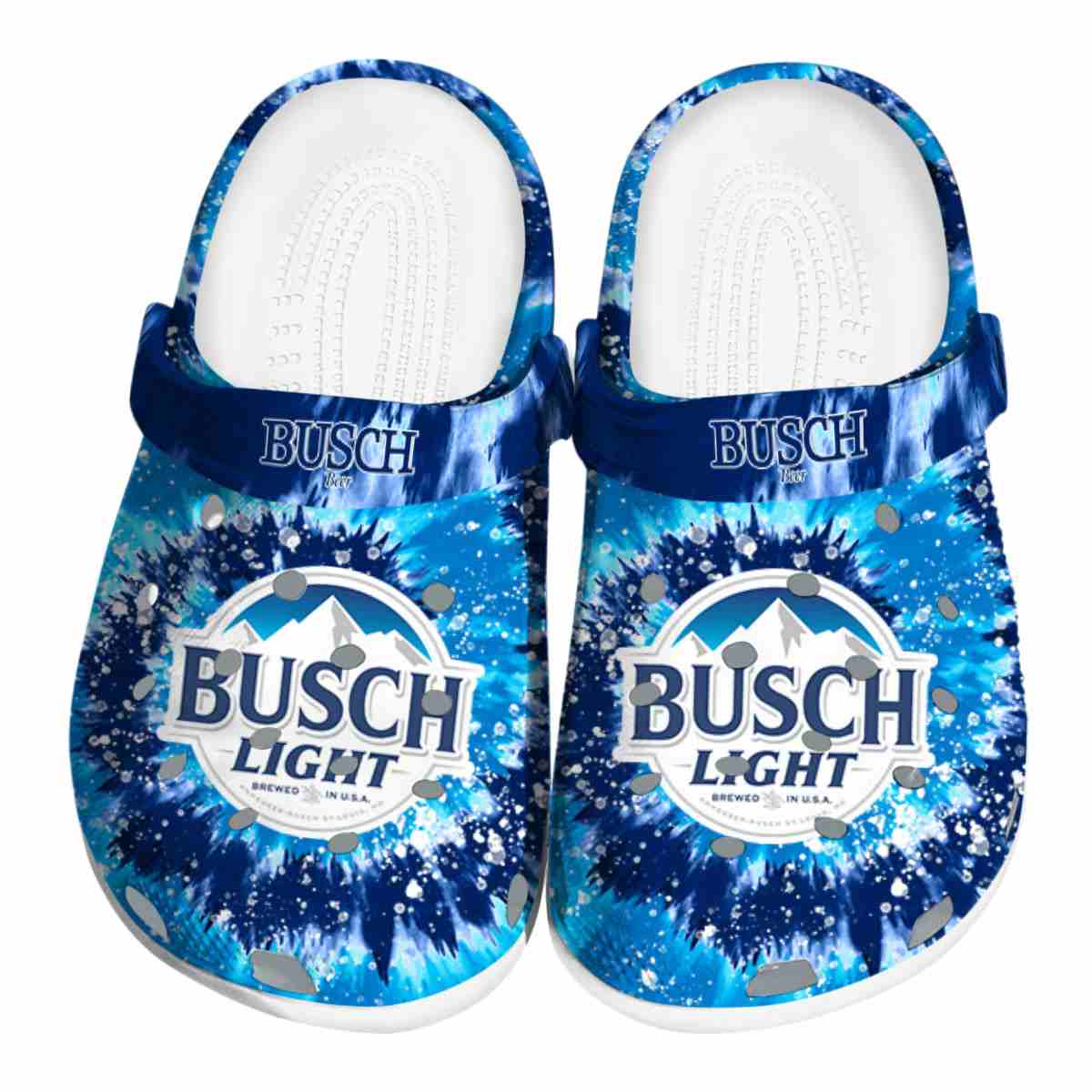 Busch Light Radiant Burst Effect Clog - VivaCrocs