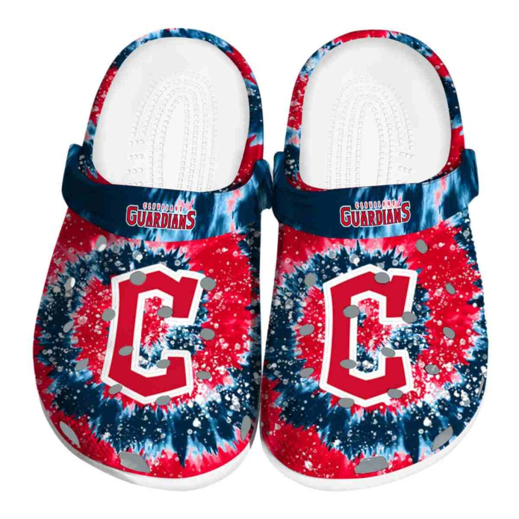 Cleveland Guardians Radiant Burst Effect Clog - VivaCrocs