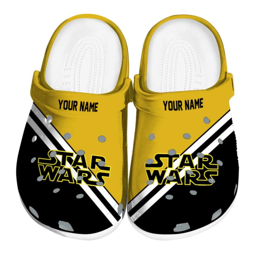 Custom Star Wars Striped Accents Clog - VivaCrocs