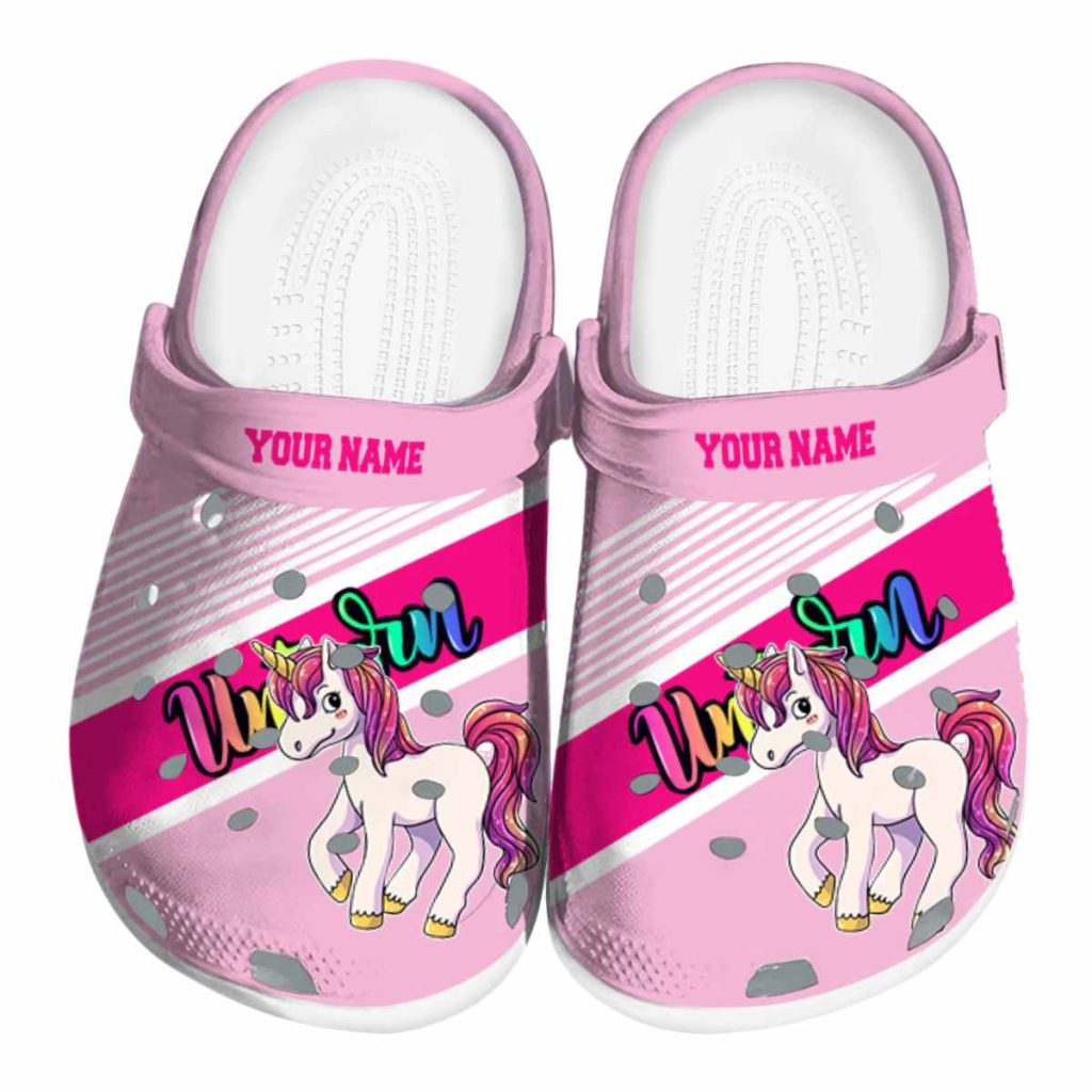 Custom Unicorn Vibrant Dual-Tone Clog - VivaCrocs