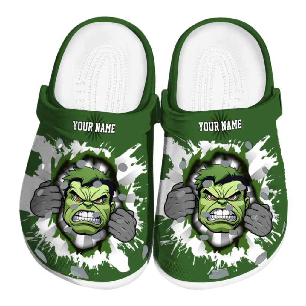 Customized Hulk Gripping Hand Clog - VivaCrocs