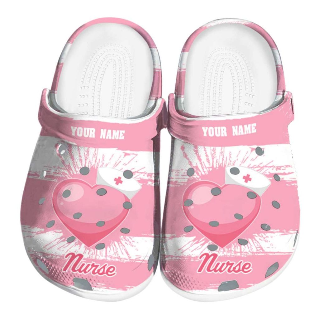 Customized Nurse Paint Splatter Graphics Clog - VivaCrocs