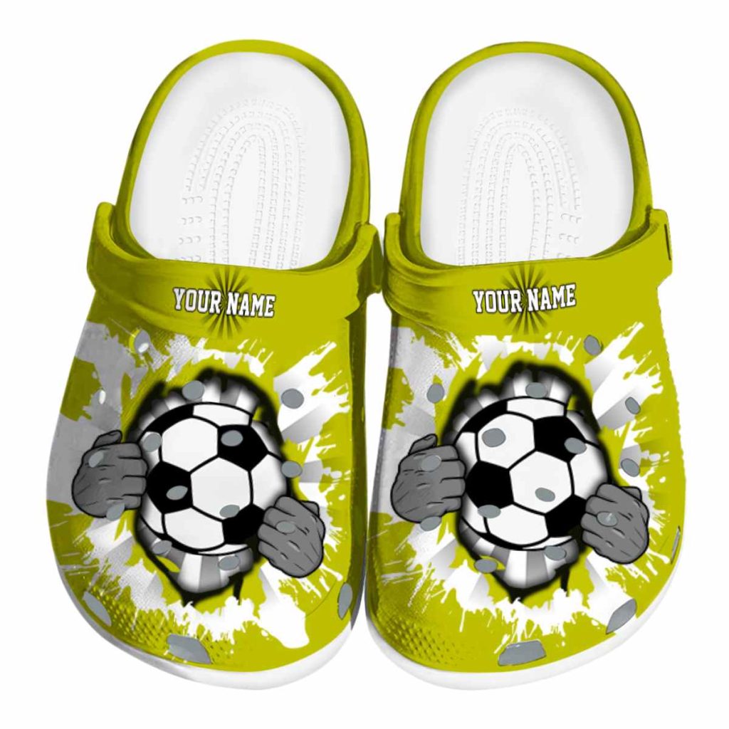 Customized Soccer Gripping Hand Clog - VivaCrocs
