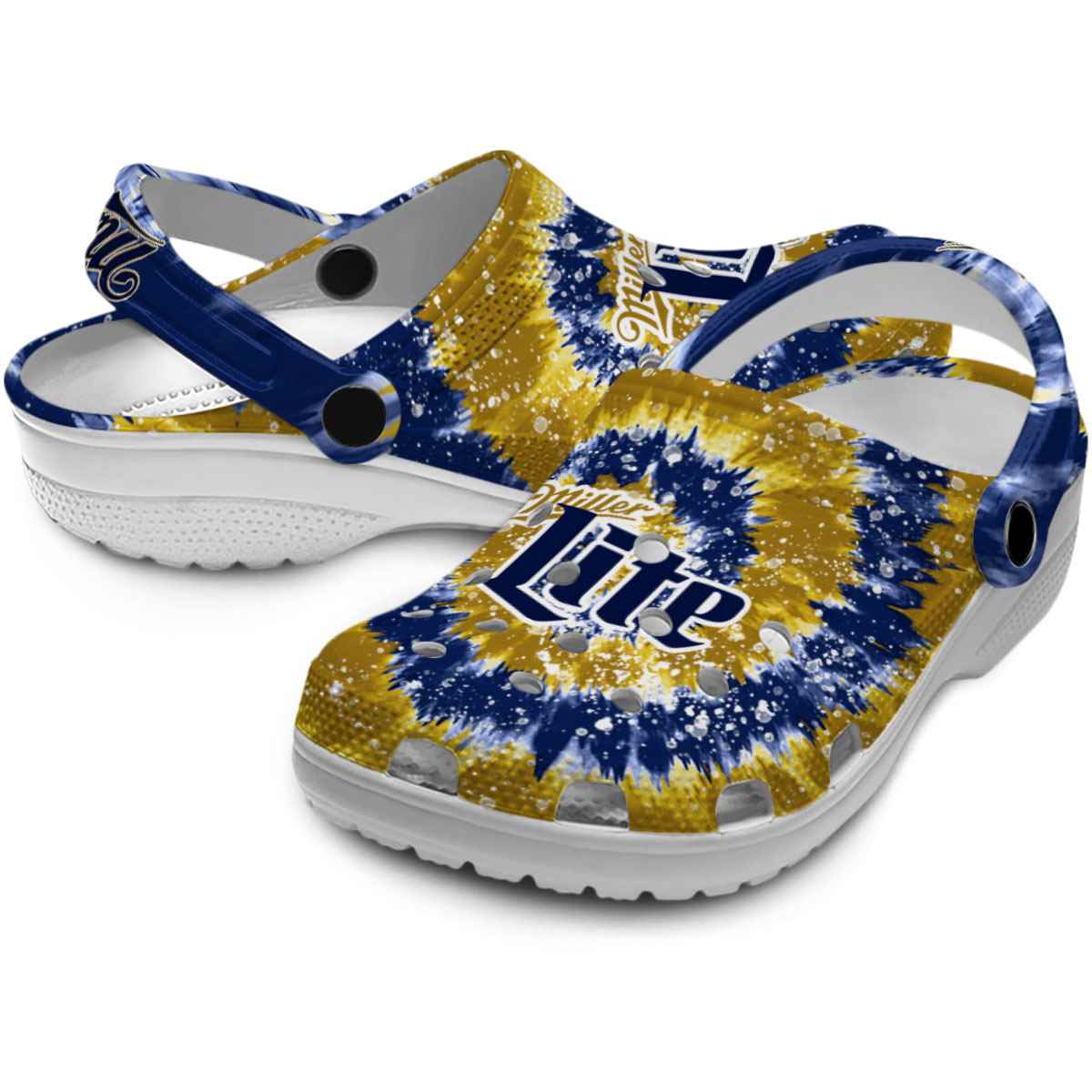 Miller Lite Radiant Burst Effect Clog - VivaCrocs