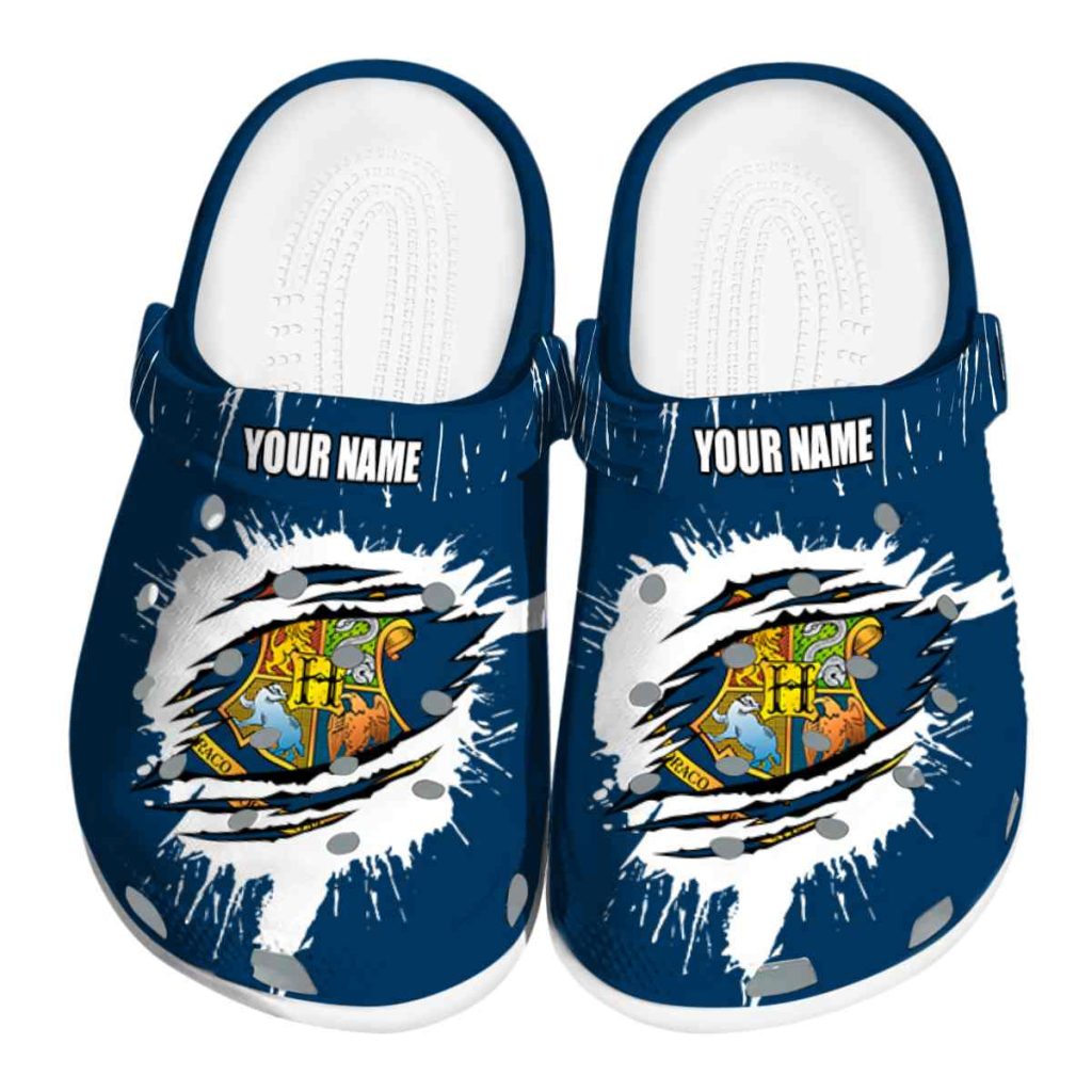 Personalized Harry Potter Splash Motif Background Clog - VivaCrocs