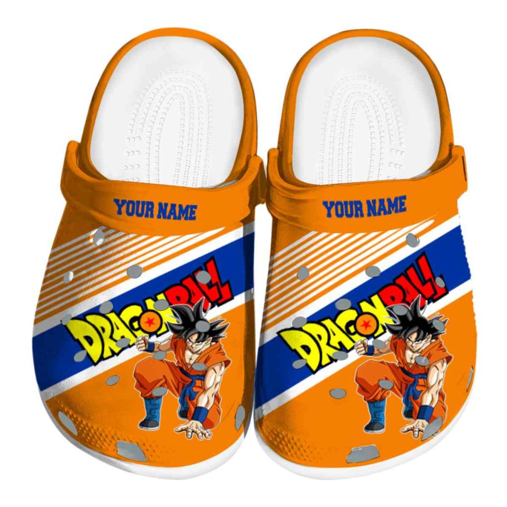 Custom Dragon Ball Vibrant Dual-Tone Clog - VivaCrocs
