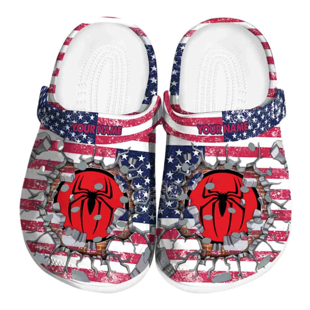 Personalized Spiderman Freedom Splinter Clog - VivaCrocs