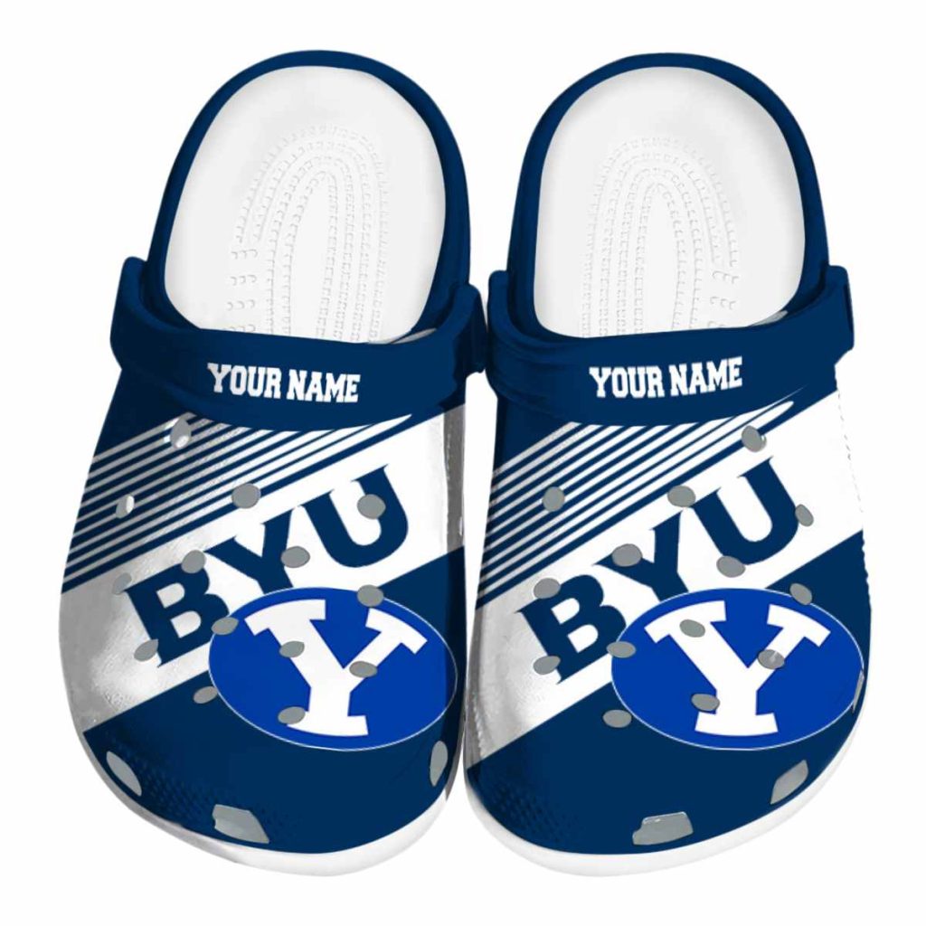 Custom BYU Cougars Vibrant Dual-Tone Clog - VivaCrocs