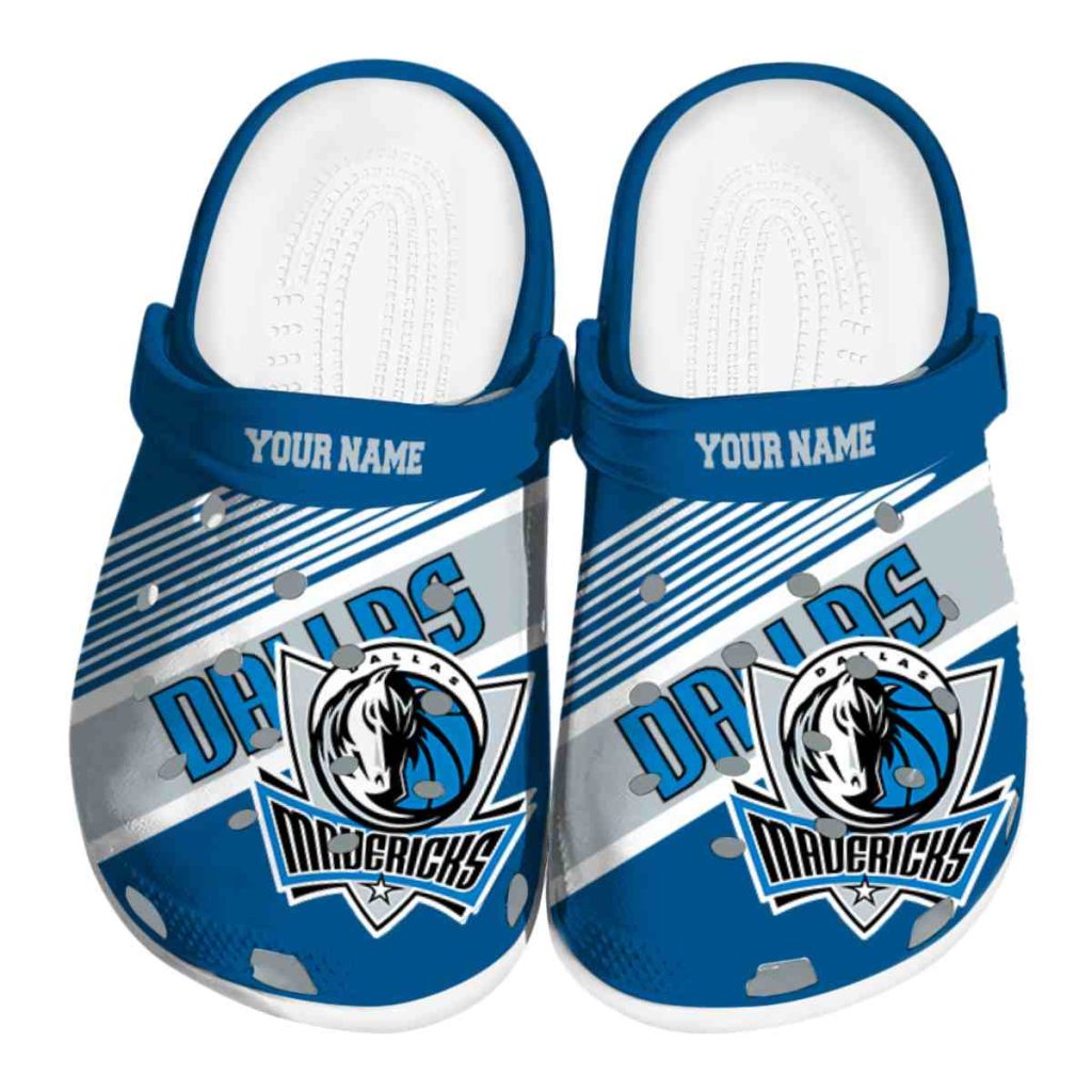 Custom Dallas Mavericks Vibrant Dual-Tone Clog - VivaCrocs