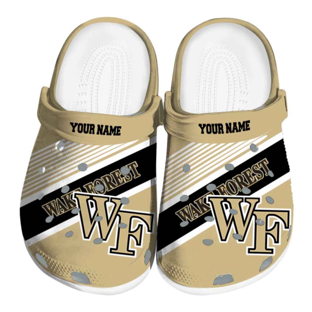 Custom Wake Forest Demon Deacons Vibrant Dual-Tone Clog - VivaCrocs