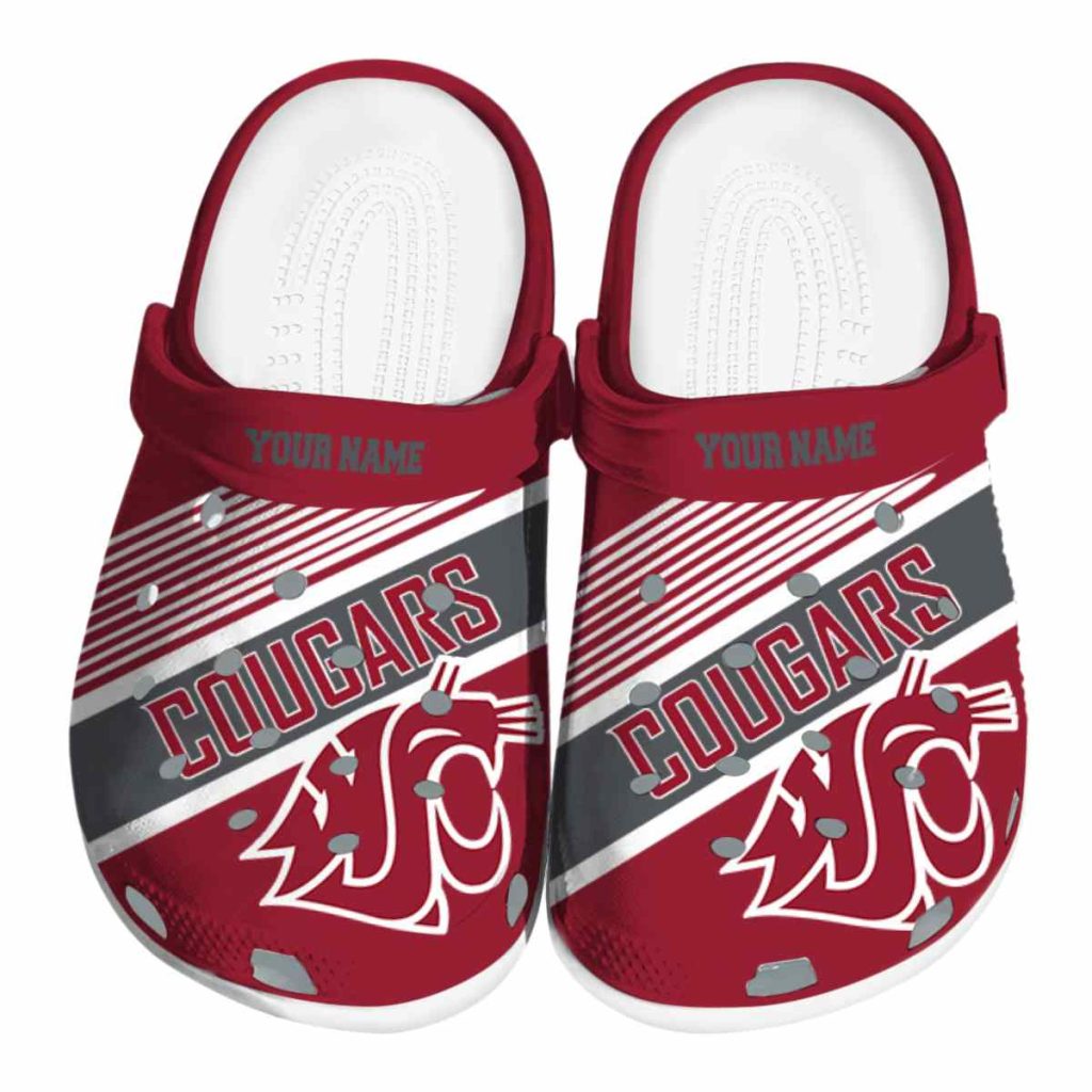 Custom Washington State Cougars Vibrant Dual-Tone Clog - VivaCrocs