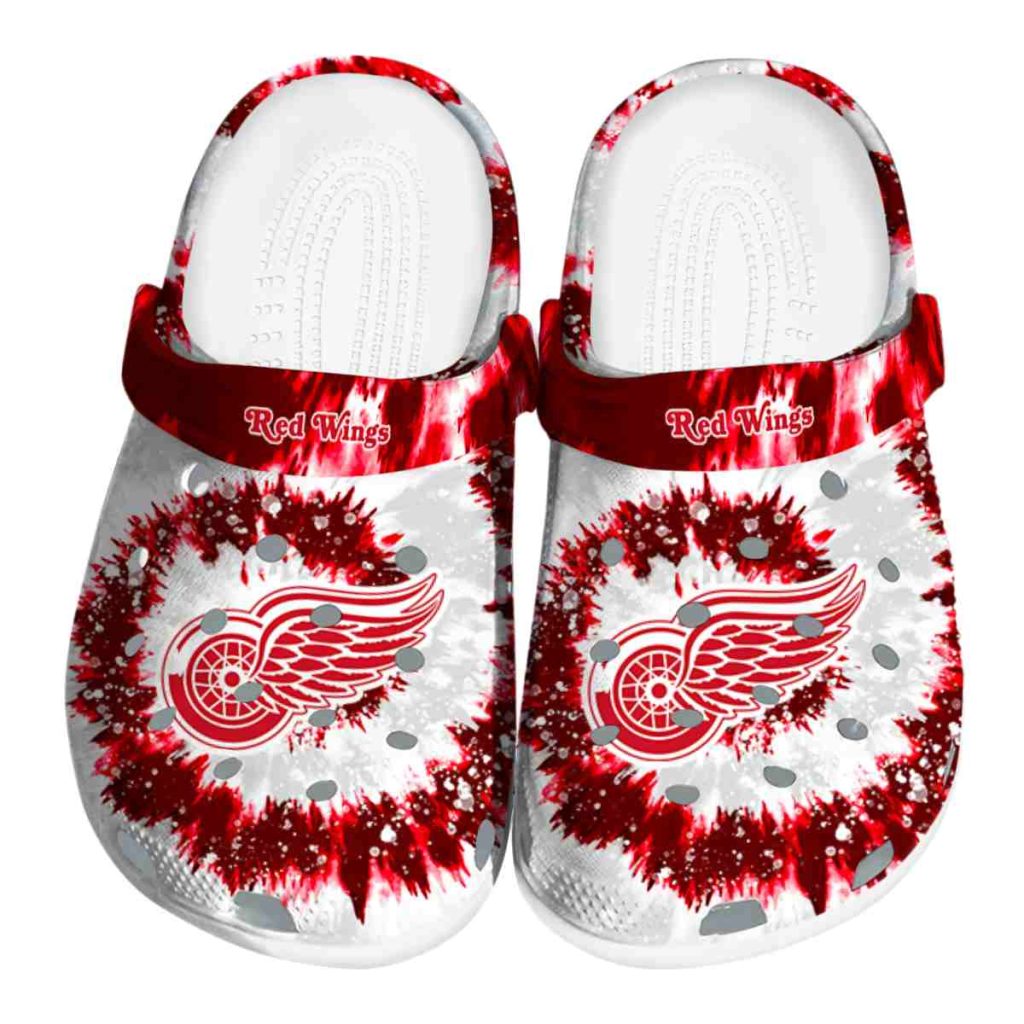 Detroit Red Wings Radiant Burst Effect Clog - VivaCrocs