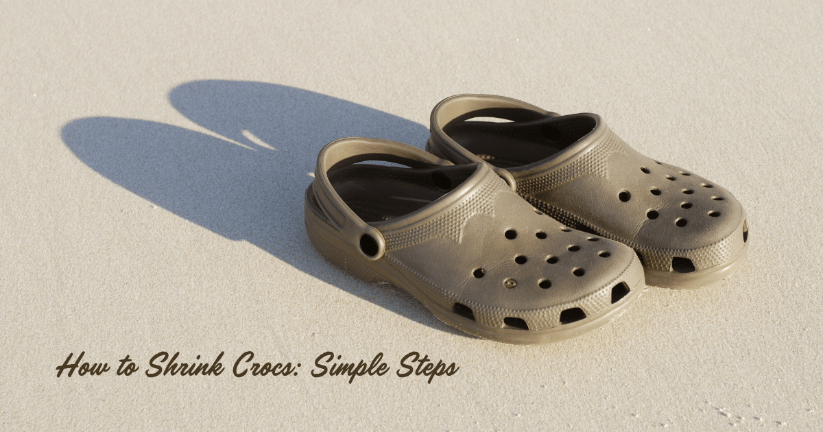 How to Shrink Crocs - VivaCrocs