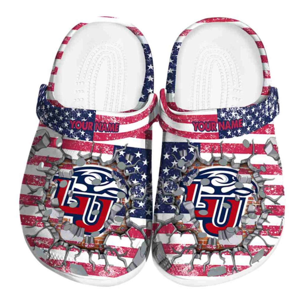 Personalized Liberty Flames Freedom Splinter Clog - VivaCrocs